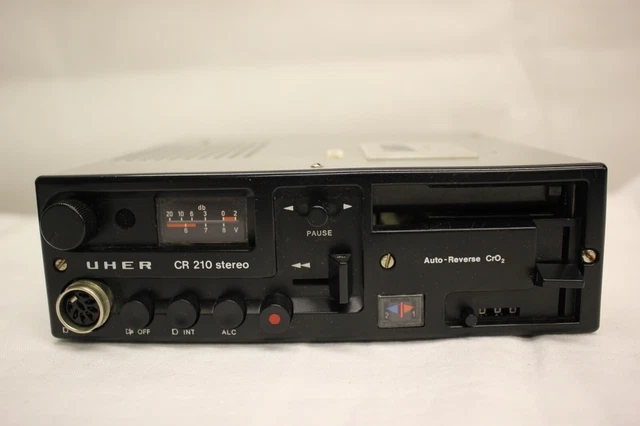 UHER CR 210 Stereo Cassette Recorder With Leather Case Spare & Repair £ ...
