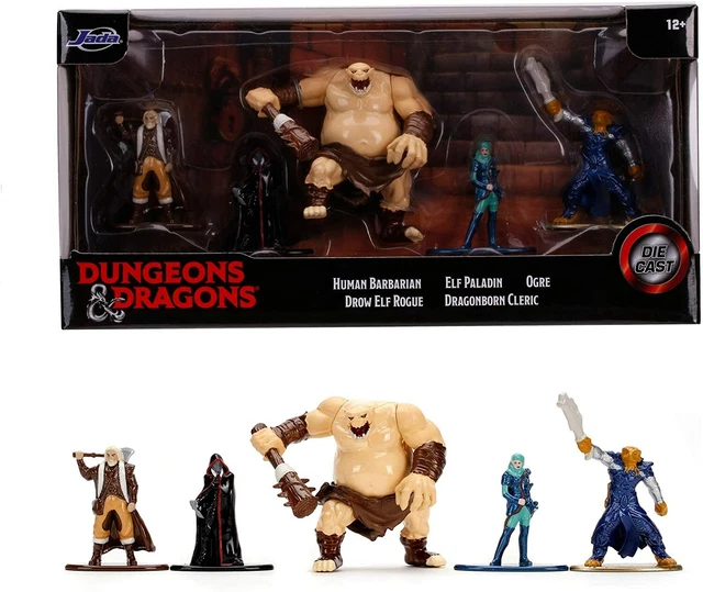 D&D SET DI 5 Miniature die cast Dungeons & Dragons dipinte JADA EUR 23 ...