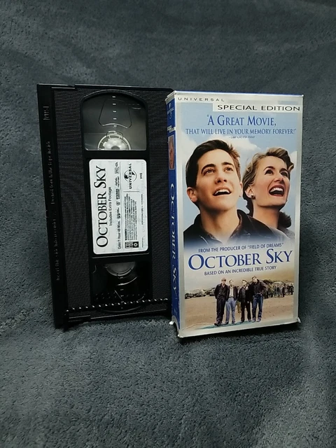 OCTOBER SKY VHS Tape Movie, Laura Dern, Jake Gyllenhaal £4.55 - PicClick UK