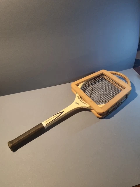 SLAZENGER VINTAGE RETRO Challenge no.1 vintage tennis racket. Very Good ...