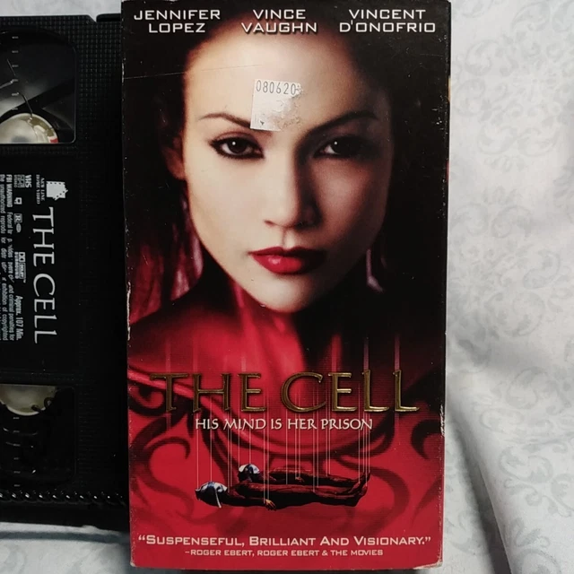 THE CELL VHS VCR Video Tape Movie Used Jennifer Lopez Vince Vaughn £5.42 - PicClick UK