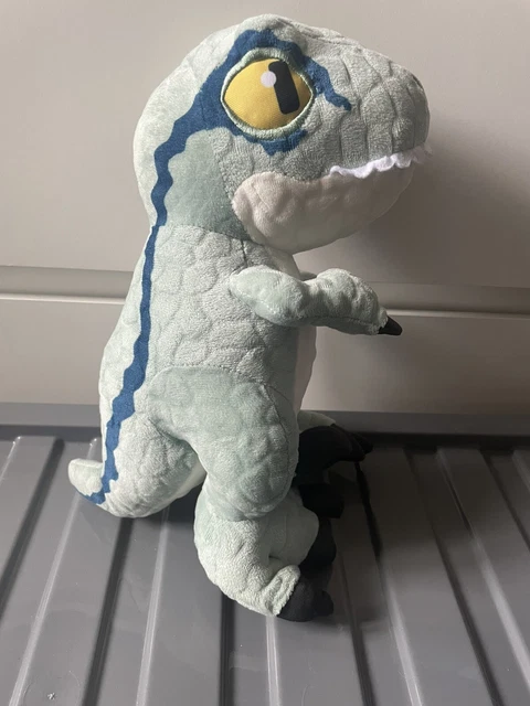 JURASSIC WORLD VELOCIRAPTOR Plush Camp Cretaceous Raptor 12" Soft Toy ...