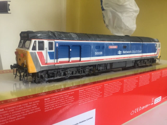 HORNBY CLASS 50 Original Network SouthEast livery weathered £80.00 ...