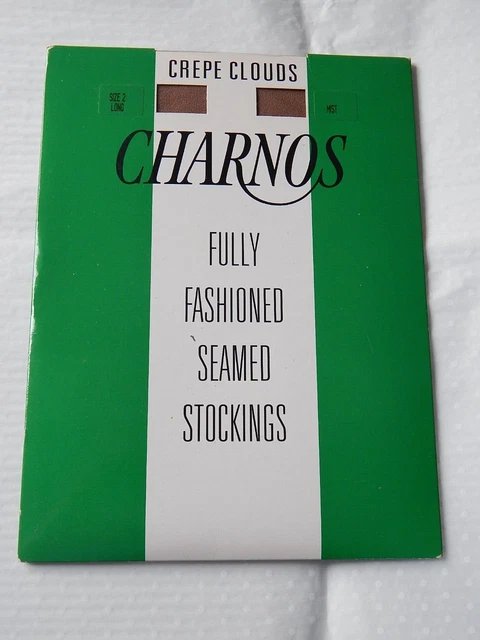 CHARNOS FULLY FASHIONED Seamed Stockings Size 2 LONG £15.00 - PicClick UK