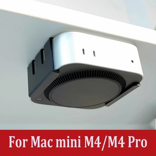 SPACE SAVING FIXED Bracket for Mac mini M4/M4 Pro 2024 Desktop Computer ...