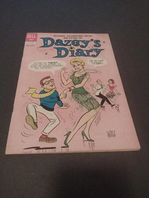 DAZEY'S DIARY COMIC Book (1962) Bill Woggen,Katie Keene Artist! Millie ...