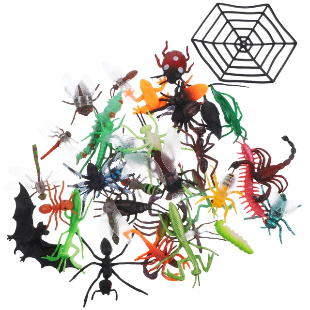 3 COUNT TRICK Bugs Toy Insect Model Simulation Toys Entomology ...