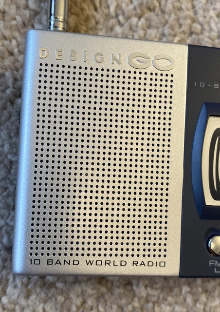 DESIGN GO 10 Band Portable World Radio Model KK-939B - FM / MW / SW ...