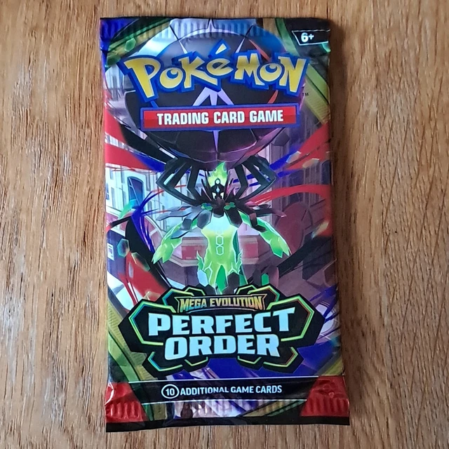 POKÉMON POKÉMON TCG Mega Evolution Perfect Order Booster Pack 10 Cards ...
