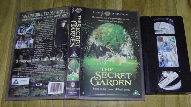 THE SECRET GARDEN VHS Video Tape Big Box Ex Rental Warner Brothers £4. ...