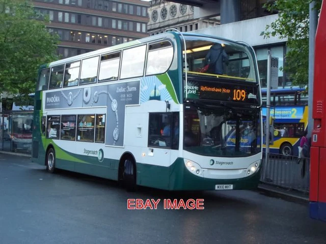 PHOTO STAGECOACH Manchester Dennis Trident Enviro 400 Hybrid 12029 ...