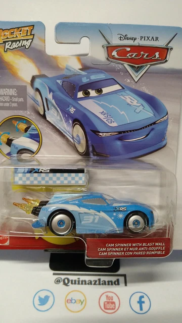 DISNEY PIXARS CARS Rocket racing Cam Spinner (NG37) EUR 7,15 - PicClick FR