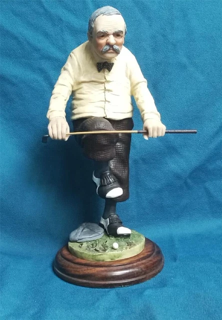 DENNIS FAIRWEATHER ANGRY Golfer Figure £49.95 - PicClick UK