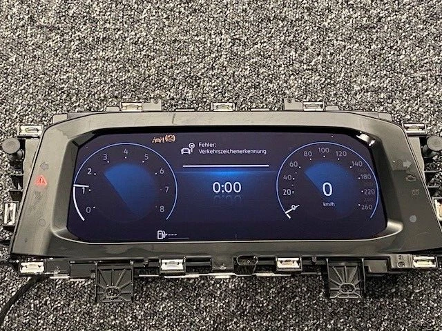 VW GOLF 8 Digital Speedometer Instrument Virtual Lcd Cluster Virtual ...