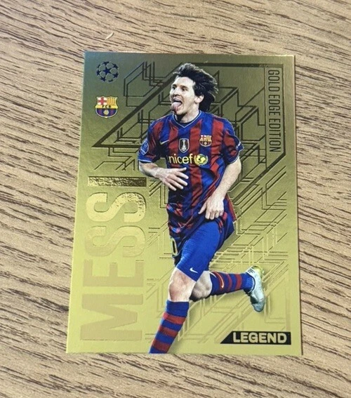 MATCH ATTAX 2024/25 Gold Edge Edition Lionel Messi Barcelona GE10 £10. ...