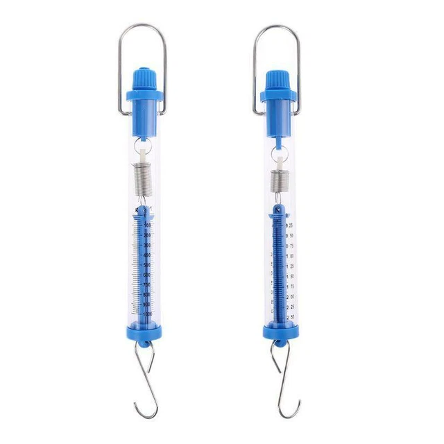 NEWTON METER FORCE Meter Spring Dynamometer Spring Dual-Scaled Balance ...