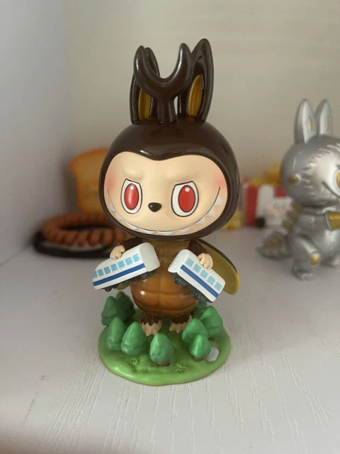 POP MART X HOW2WORK Labubu The Monsters Kaiju Monsters Bug Mini Figure ...
