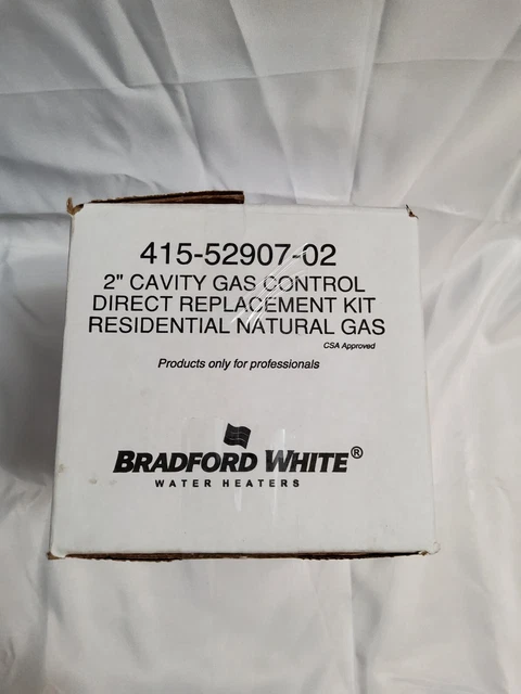 BRADFORD WHITE 415-52907-02 Valvola di controllo gas scaldabagno EUR ...