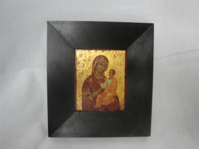 ICÔNE ARTISANALE REPRODUCTION D'une Icône Byzantine EUR 36,44 - PicClick FR