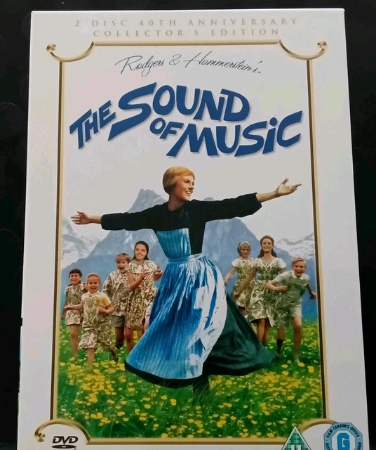 THE SOUND OF Music 2 Disc 40th Anniversary DVD Starring Julie Andrews £ ...