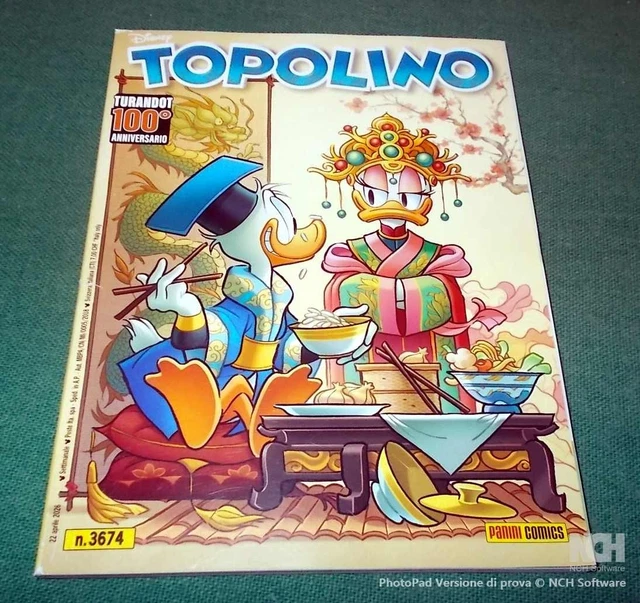 TOPOLINO LIBRETTO NUMERO 3674 edizioni Panini Comics del 2026 EUR 3,00 ...