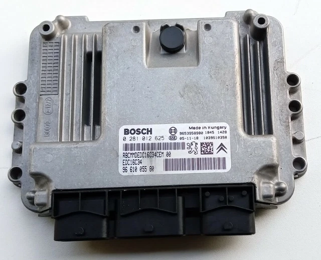 GENUINE CITROEN PEUGEOT 407 ENGINE CONTROL UNIT ECU 9661005580 £35.00 ...