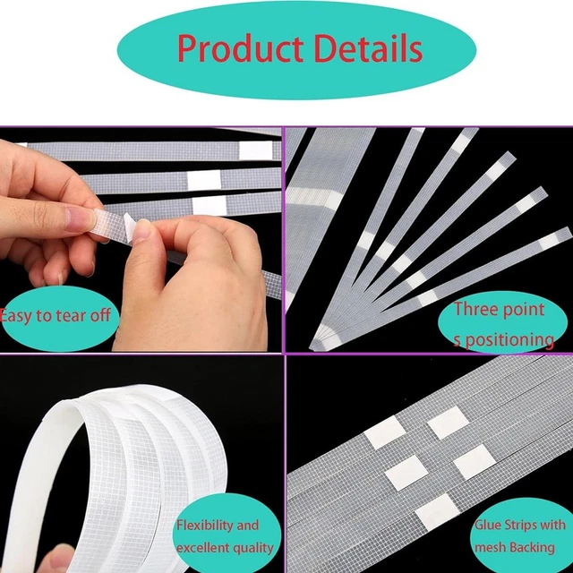 50 PCS 1.5MM Hot Melt Adhesive Strips, for Binding Photo Albums, Cards ...