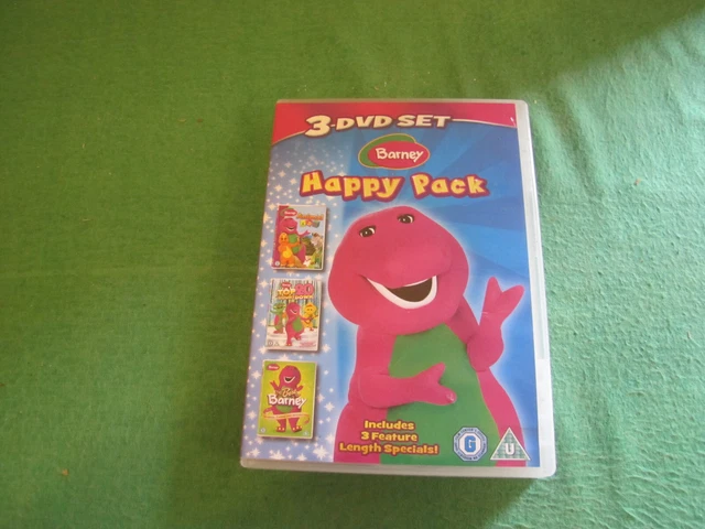 BARNEY HAPPY PACK DVD Boxset £5.00 - PicClick UK