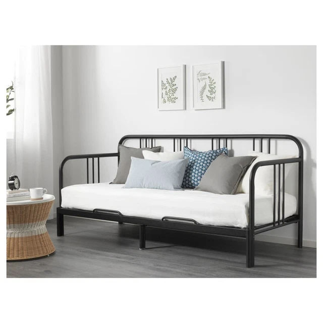 IKEA DAYBED - Chaise Lounge, Single or Double Bed + 2 x Mattress RRP £ ...