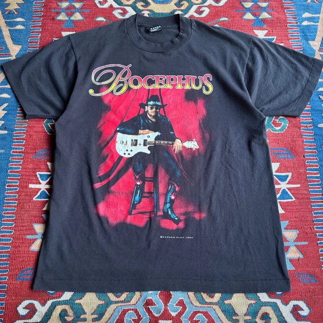 VINTAGE 1994 90S Hank Williams Jr Bocephus Western Country Music Band ...