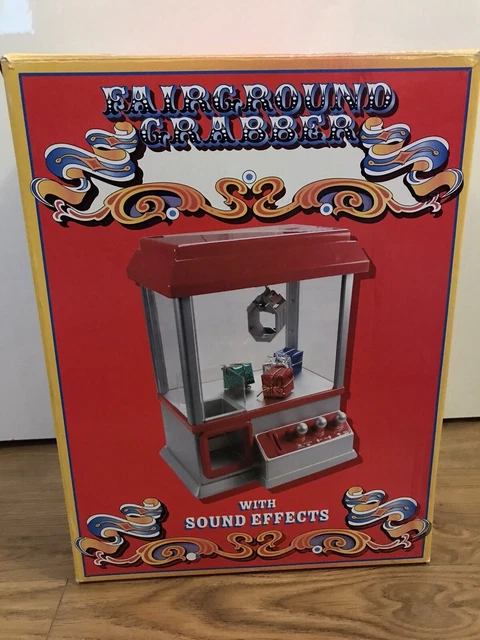RETRO ARCADE CANDY Grabber Machine with Claw Fairground Joystick Game £ ...