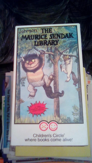 MAURICE SENDAK LIBRARY VHS Where the Wild Things Are / Alligators All ...