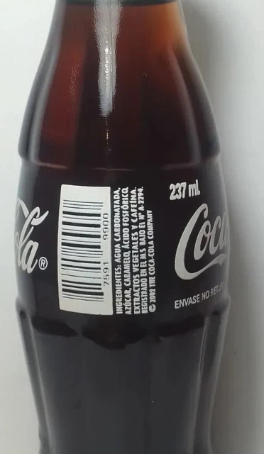CLASS BOTTLE BOTELLA coca cola coke venezuela 2006 237ml (send empty) £ ...