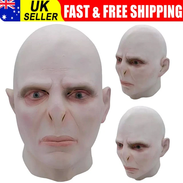 HARRY POTTER LORD Voldemort Mask Halloween Cosplay Costume Face ...