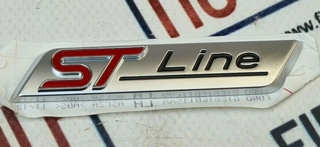 GENUINE FORD LETTERING ST Line Name Plate Emblem Q1EB-16B115-AA £28.64 ...