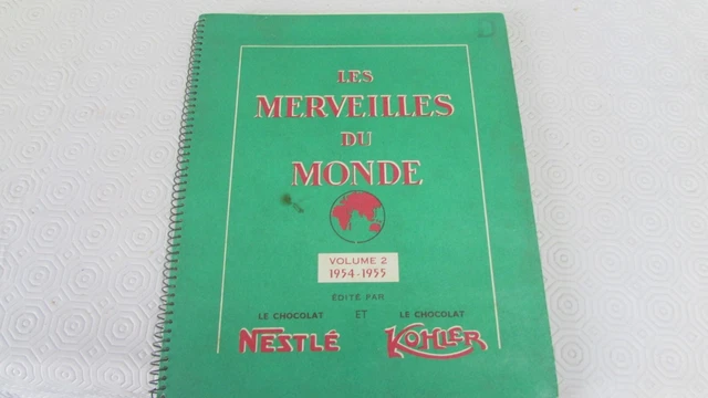 2 ALBUMS LES Merveilles Du Monde 1954 -1955___ 1957- 1958 . EUR 20,00 - PicClick FR