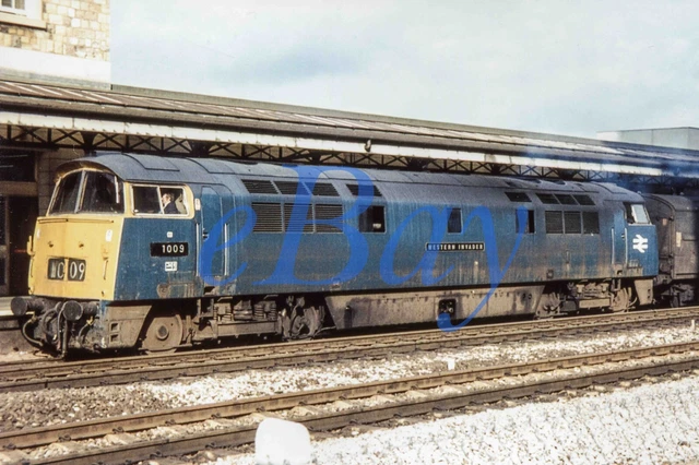 UK RAILWAY PHOTOGRAPH Of Class 52 Western D1009. Rm52-186 £1.70 - PicClick UK