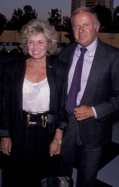 DICK VAN PATTEN and wife Patricia Van Patten attend NBC TV A - 1989 Old ...