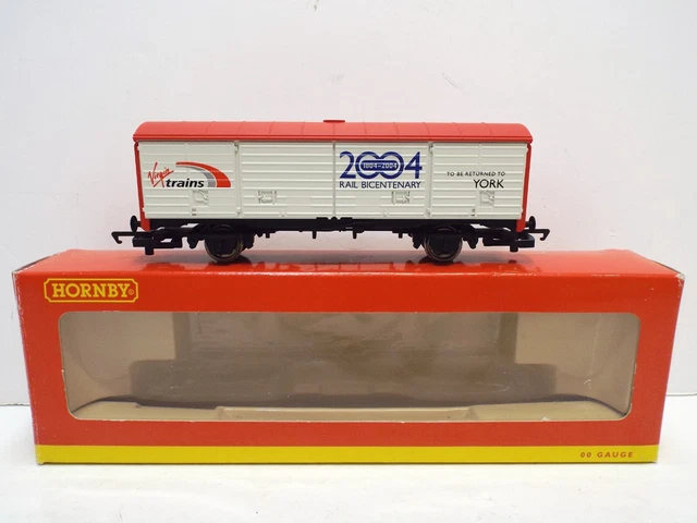 HORNBY R6260 VIRGIN Trains 45T Vda Van 1804-2004 Bicentenary Nos Boxed ...