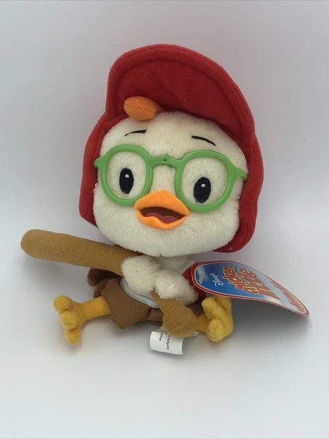 2005 RARE DISNEY'S Chicken Little Baseball Bat Plush Doll Toy - Tag ...