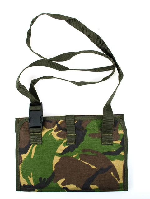 BRITISH ARMY DATA DPM Terminal Carrier Military Bag Pouch Genuine Nylon ...