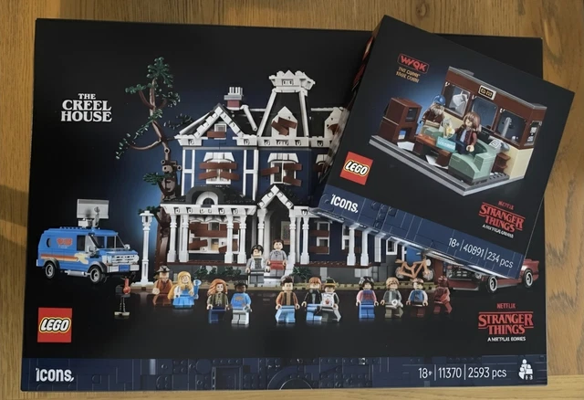 LEGO STRANGER THINGS The Creel House 11370+ Radio Station 40891 New ...