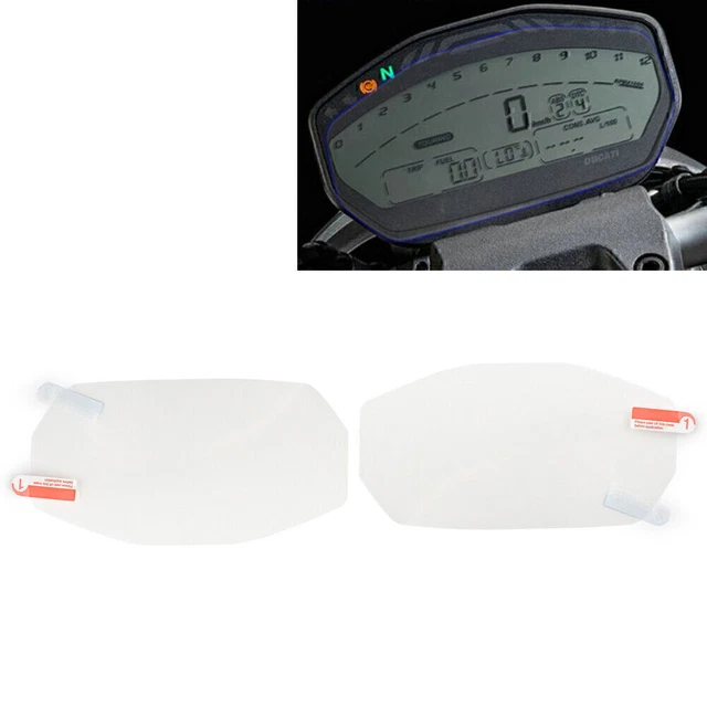 CLEAR SPEEDOMETER SCRATCH Film Screen Protector For DUCATI MONSTER ...