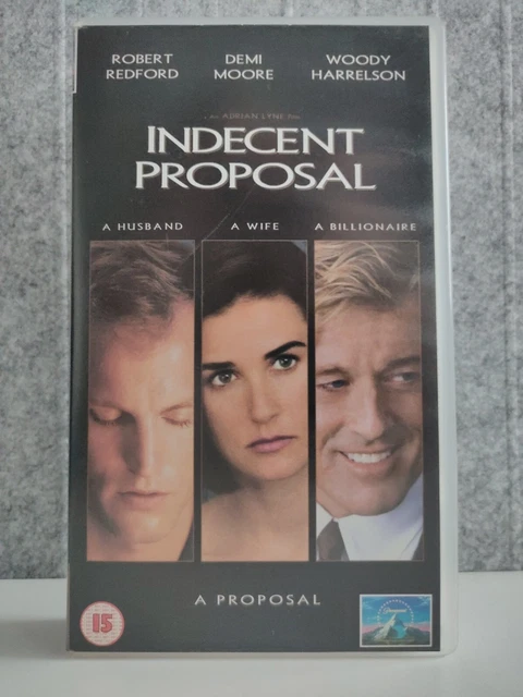 INDECENT PROPOSAL - Demi Moore - Robert Redford - Woody Harrelson (PAL ...