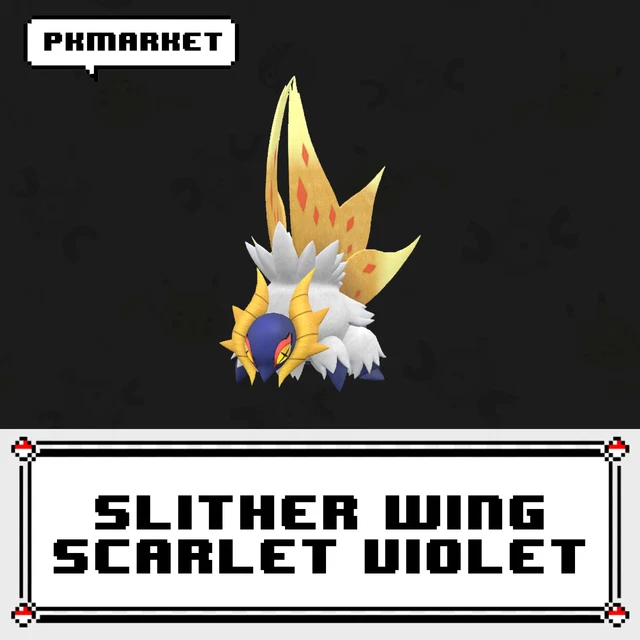 SHINY SLITHER WING 6IV Pokemon Scarlet Violet Nintendo Switch £2.99 ...