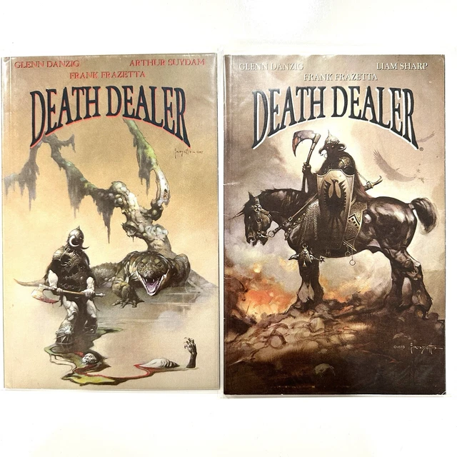 DEATH DEALER FRANK Frazetta Verotik (1997) Comic Book Lot Issues 3 & 4 ...