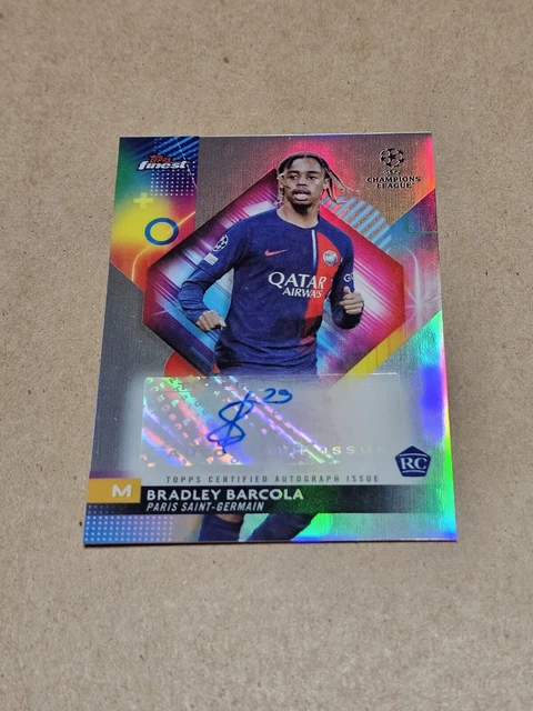 2023-24 TOPPS MIGLIORI Competizioni UEFA per Club BRADLEY BARCOLA RC ...