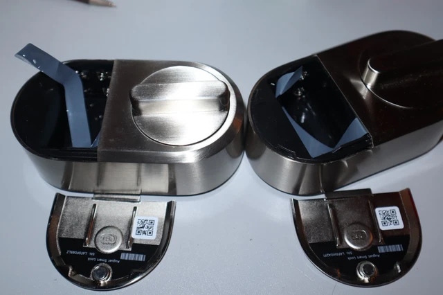2X AUGUST SMART Lock 3rd Gen ASL-3B Satin Nickel - NOT WORKING ACCOUNT ...