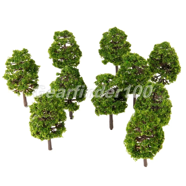 20X 9CM MODEL Trees Train Railroad Layout Diorama Wargame HO OO Scale ...