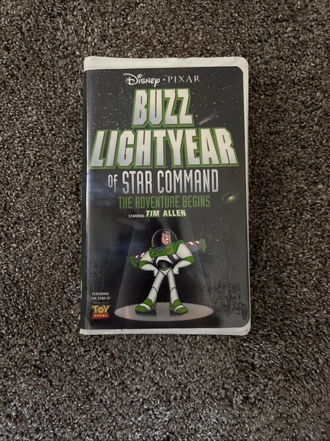 DISNEY PIXAR BUZZ Lightyear of Star Command The Adventure Begins (VHS ...
